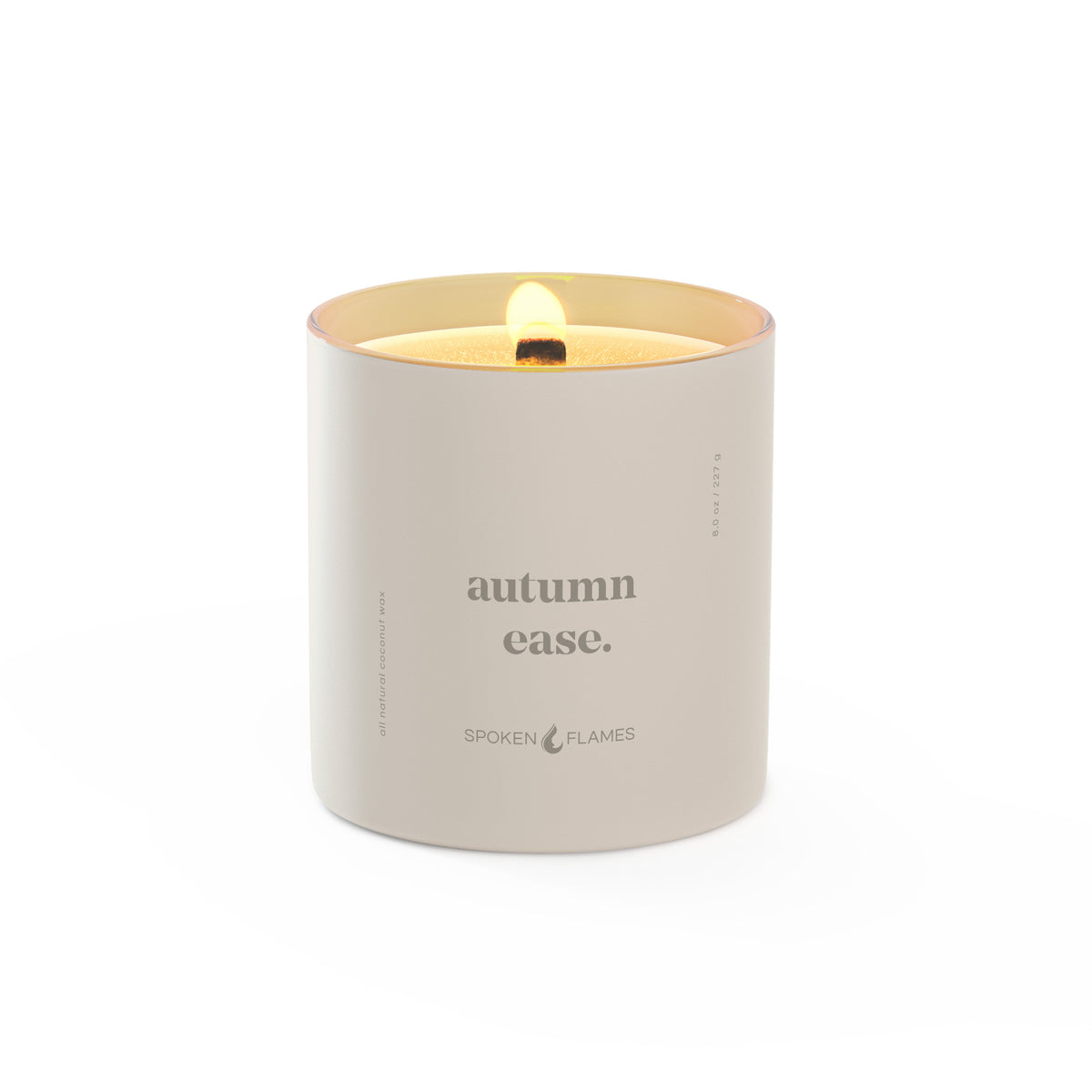 Autumn Ease Candle | Fall Candle Scent – Spoken Flames